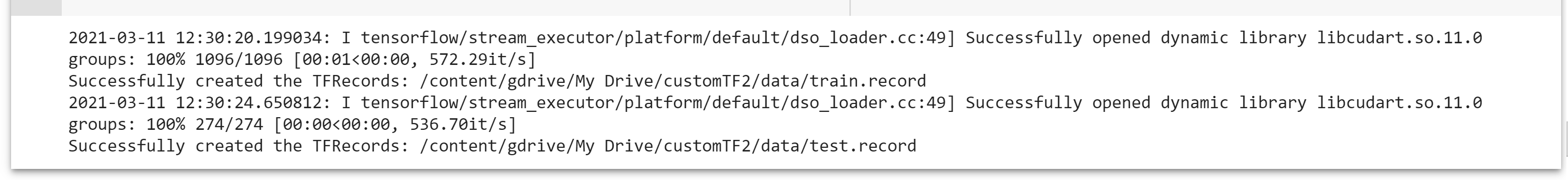Training a model for custom object detection (TF 2.x) on Google Colab - TECHZIZOU