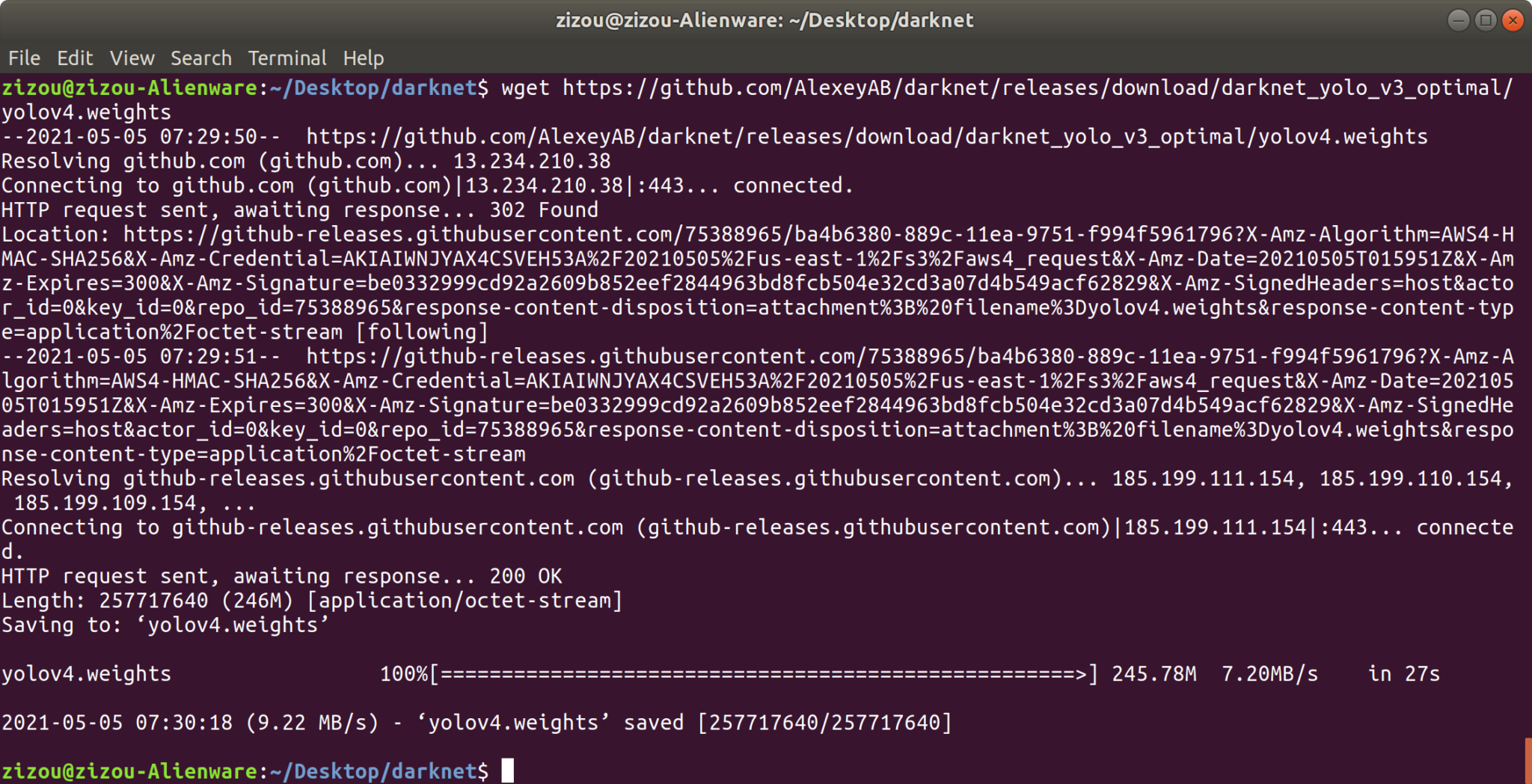 YOLOv4-darknet installation and usage on your system (Windows & Linux) - TECHZIZOU
